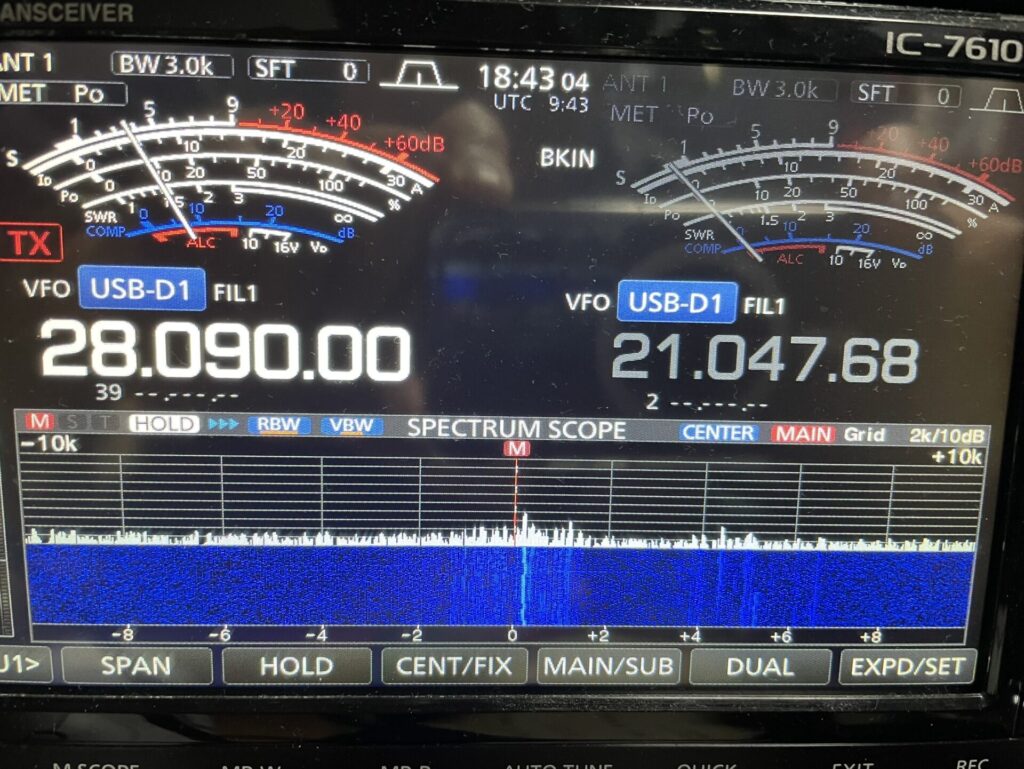 [DIGI] 10mは大パイルであえなく撃沈のFT8WW｜きょうも無線日和