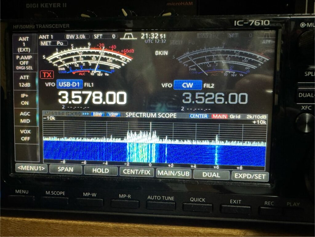 [DIGI] 80mのVK9XYはあえなく撃沈｜きょうも無線日和