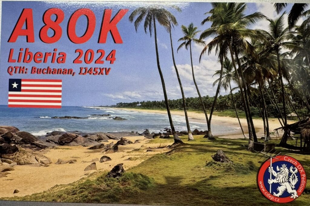 [QSL] 忘れていたA8OKのQSLが届きました｜きょうも無線日和
