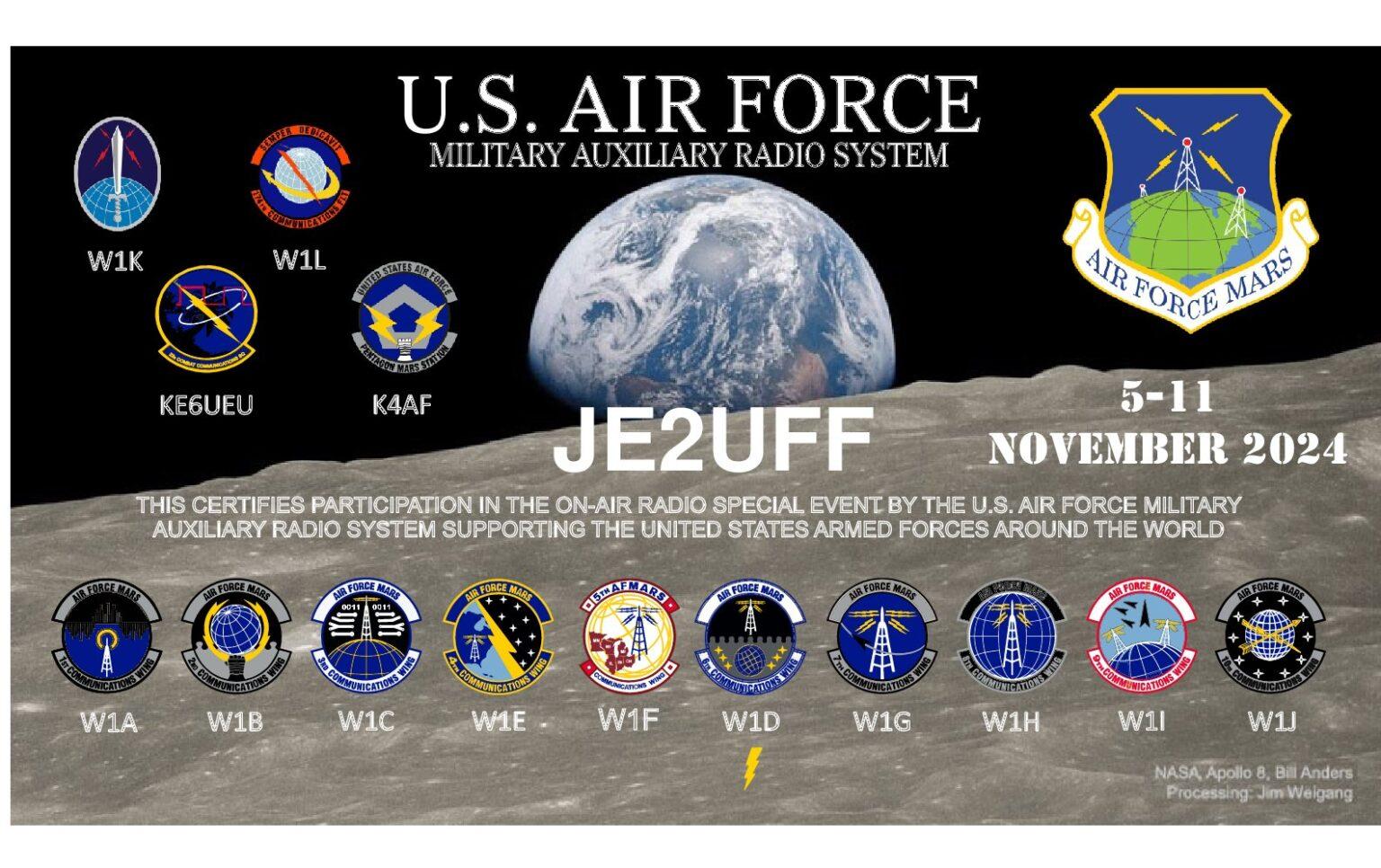 [DIARY] USAF MARS 76周年記念｜きょうも無線日和