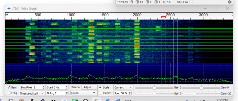 [DIGI] 久々に10mのコンディションは良かった感じ｜きょうも無線日和