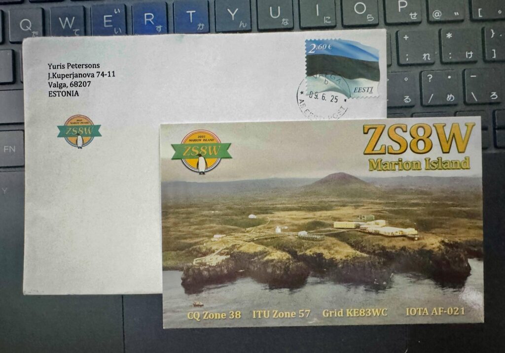 [DIARY] ZS8WのQSLとChallengeが1Up｜きょうも無線日和